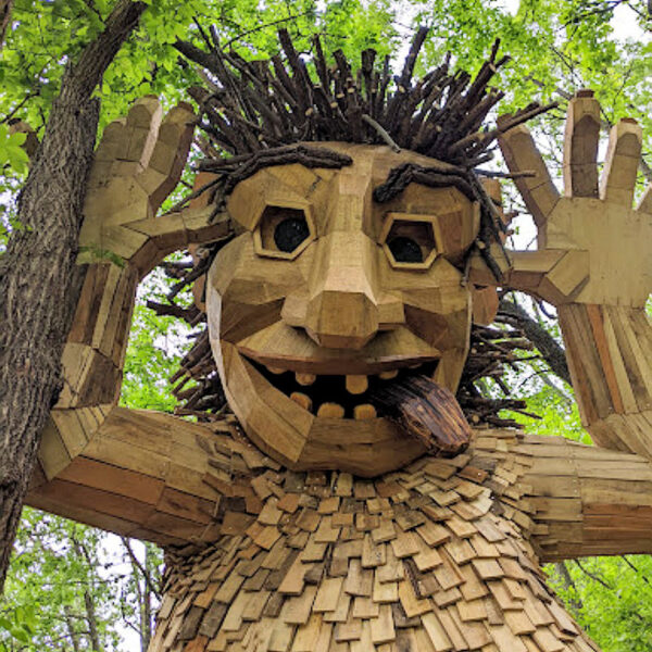 Detroit Lakes Troll Hunt ~ 6 Giant Dambo Trolls in DL Minnesota